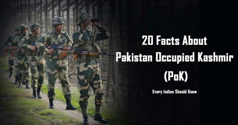 20 Facts About Pakistan Occupied Kashmir (PoK) Every Indian Should Know