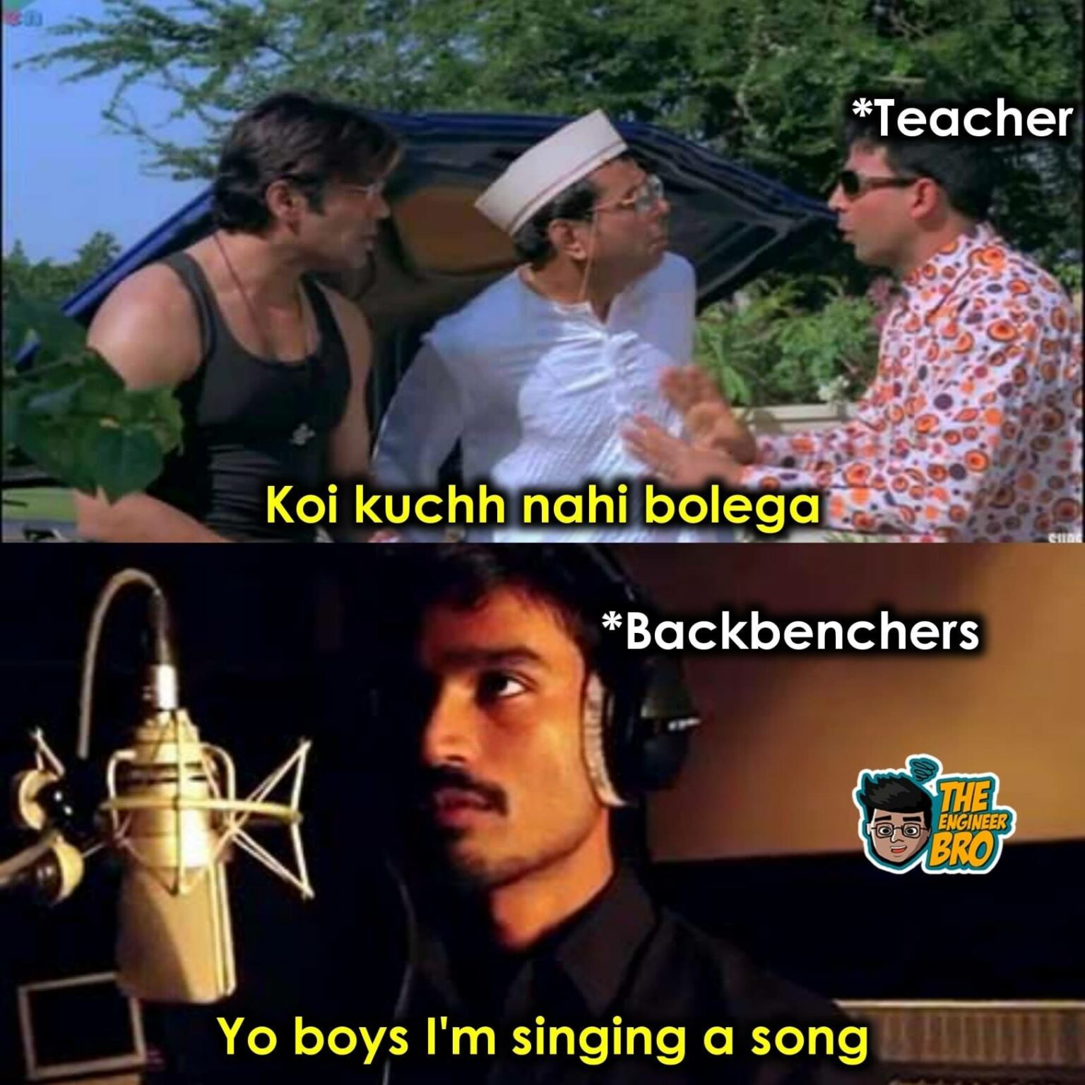 Backbencher MEME Collection For The Legends Of All Classes