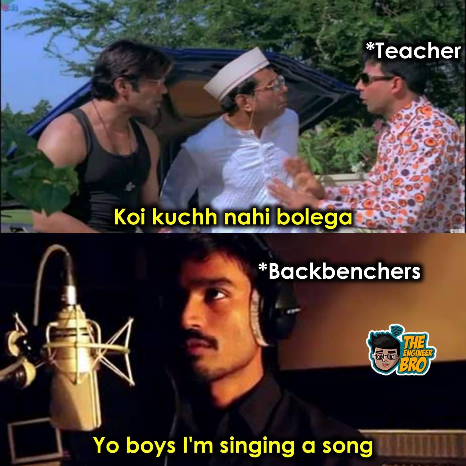 Backbencher MEME Collection For The Legends Of All Classes