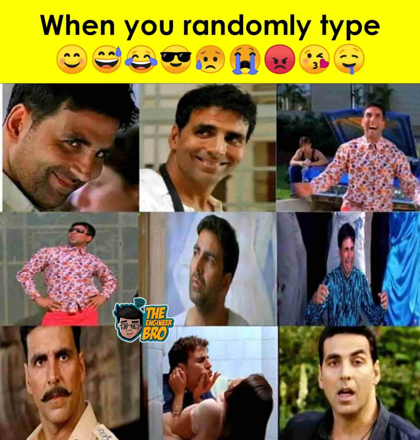 Collection Of MEMEs Featuring Akshay Kumar