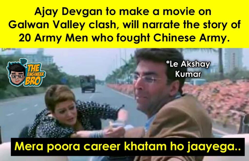 Collection Of MEMEs Featuring Akshay Kumar