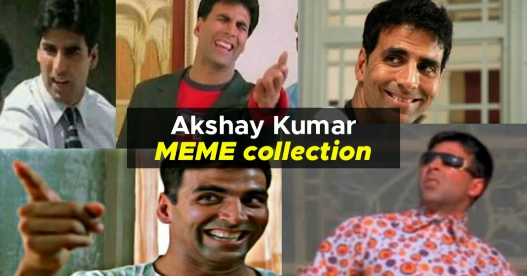Collection Of MEMEs Featuring Akshay Kumar